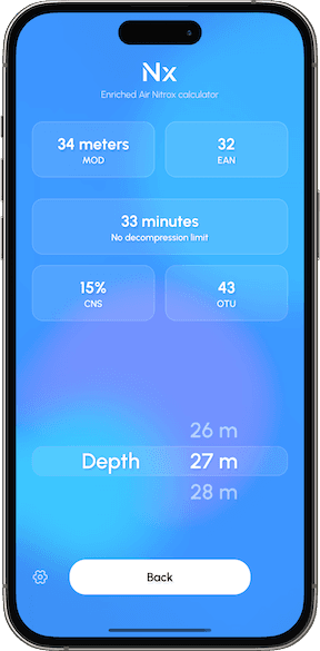 EANx - Nitrox calculator app